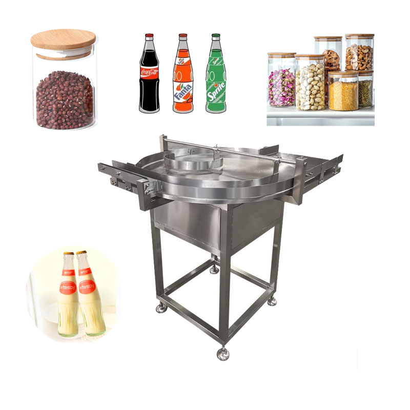 Best Rotary Bottle Sorting Machine PET bottles, glass bottles, canned ...