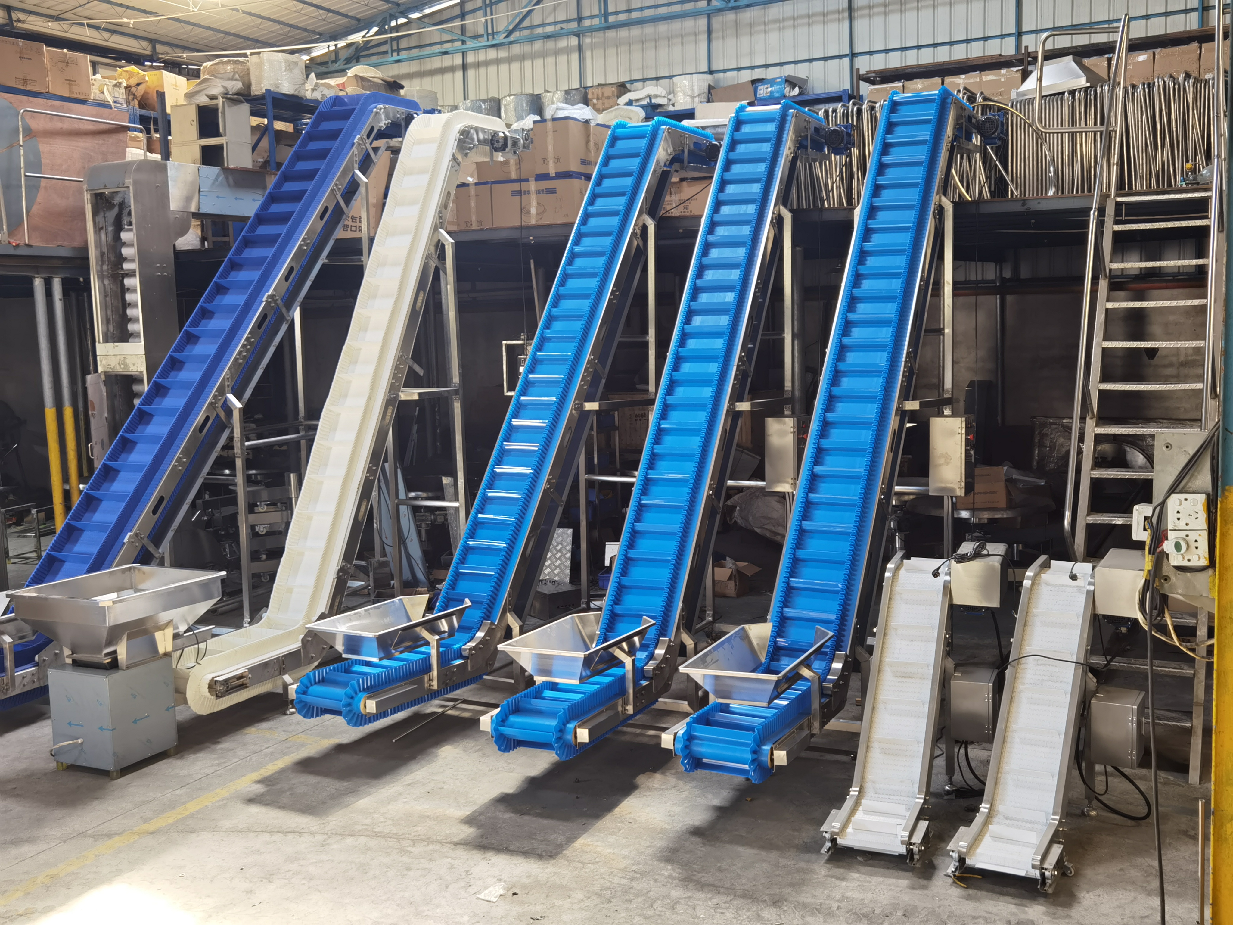 News - Belt conveyor installation