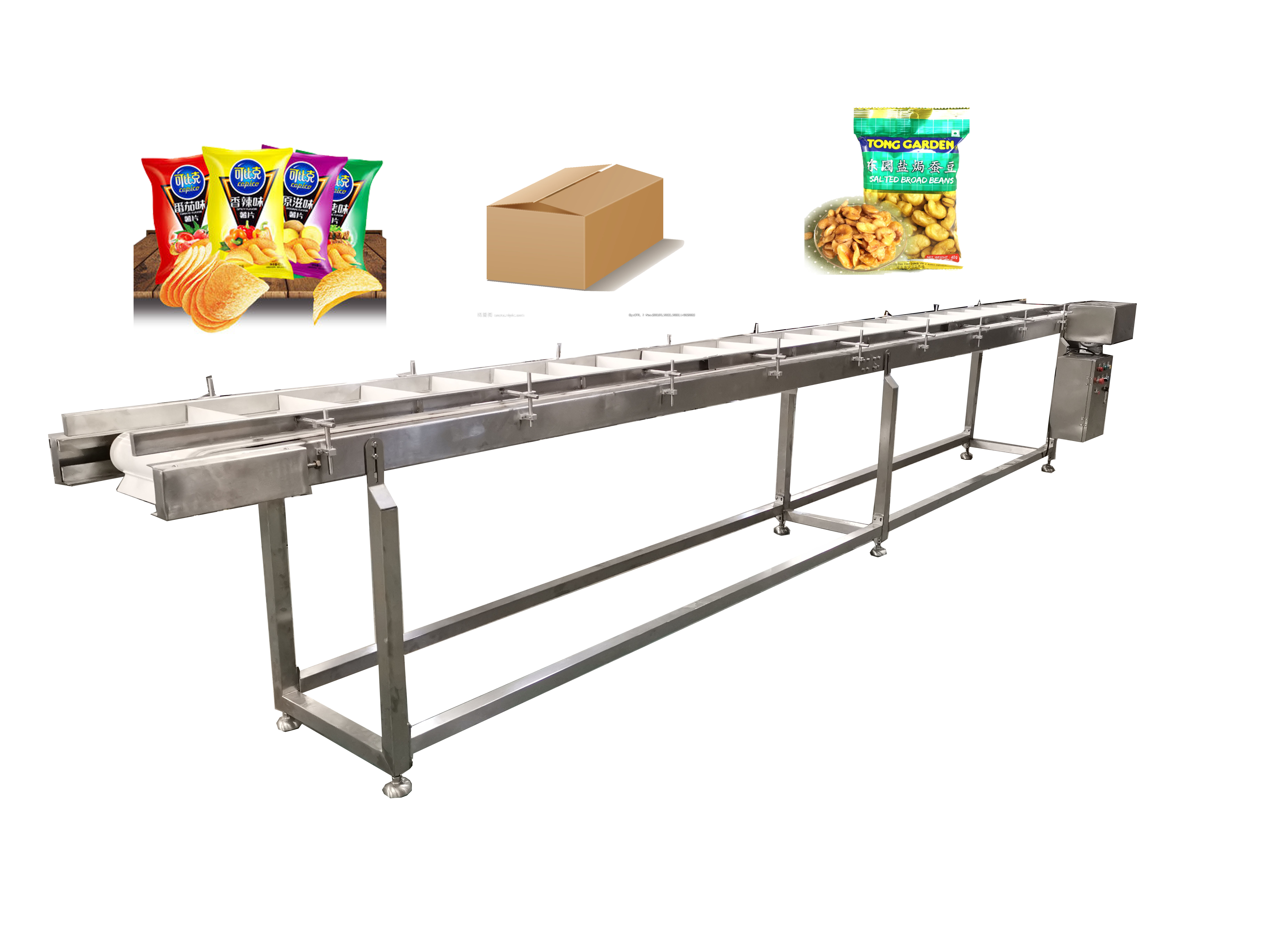News - Features of various food conveyors